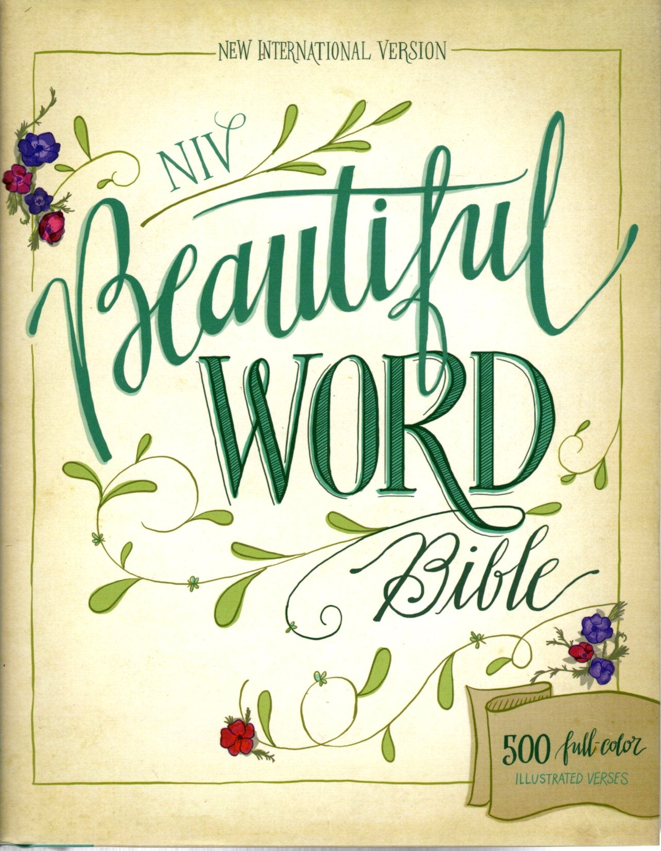 Zondervan NIV Beautiful Word™ Bible - Hardcover w/Dust Jacket – Canaan ...